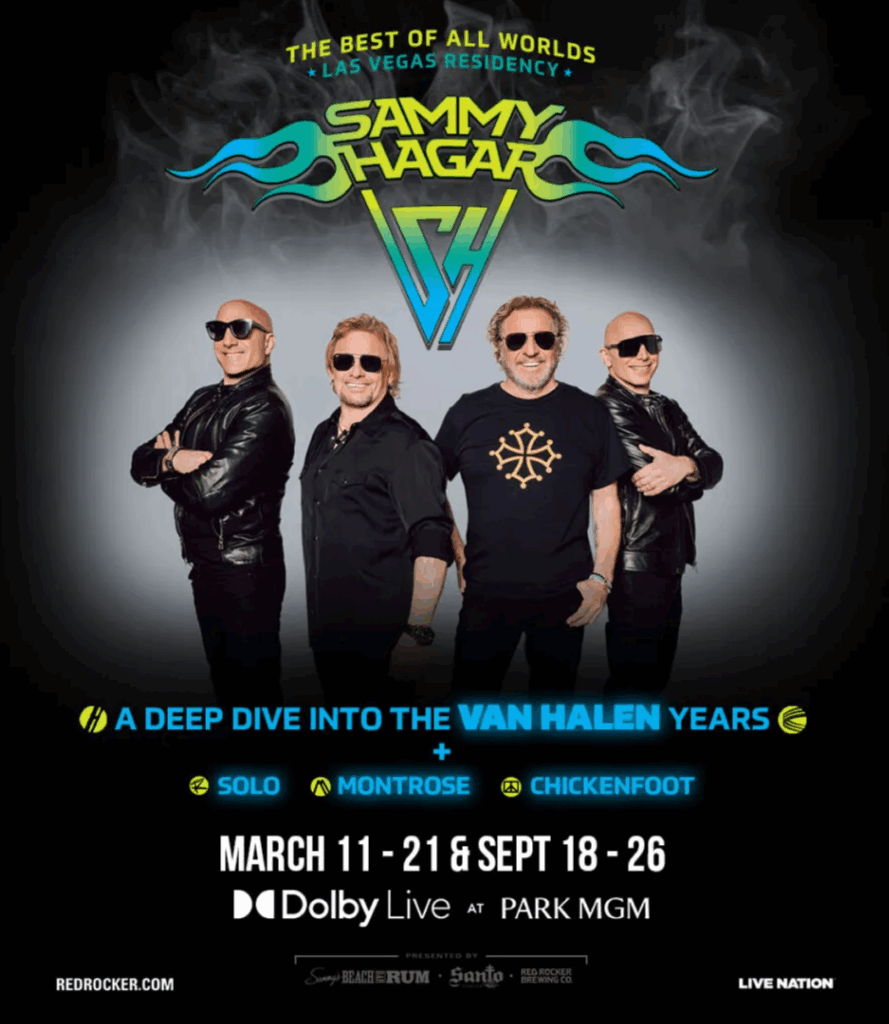 Sammy Hagar Announces New Vegas Residency - Kenny Aronoff